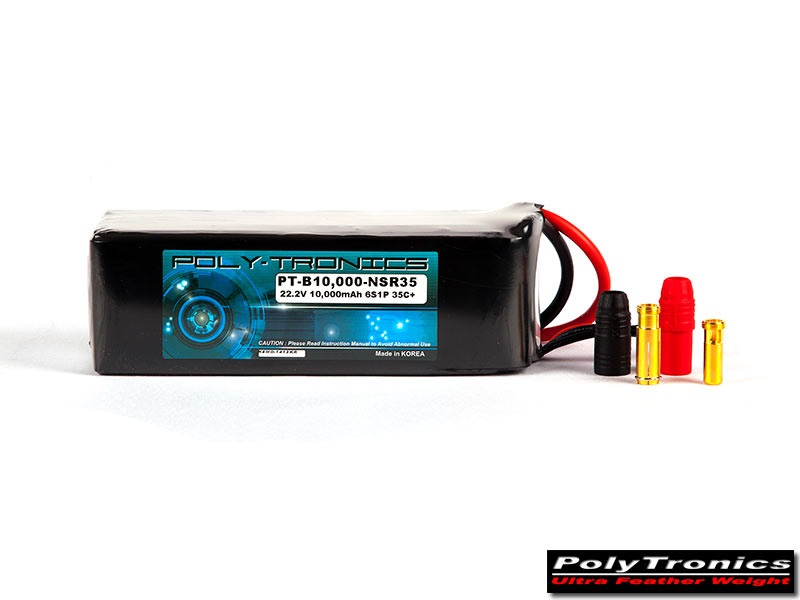 PolyTronics Li-po 배터리 6셀, 10,000mAh, 35C+ - UFW Edition! : 네이버 블로그